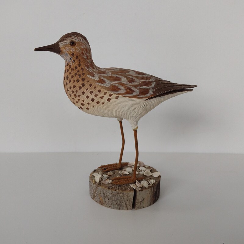 Carved Shore Birds - Etsy