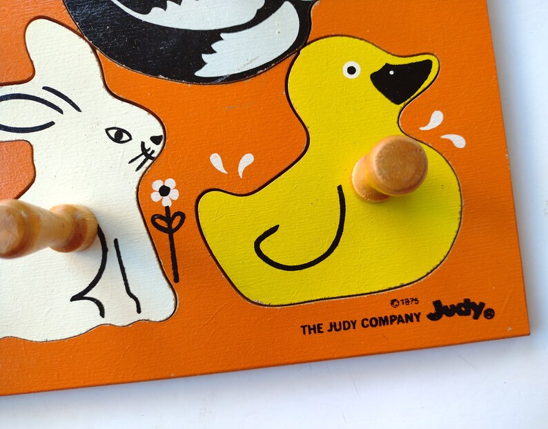 The Judy Company Children's Animals Jigsaw Puzzle - Pets 5 Pcs. - Etsy