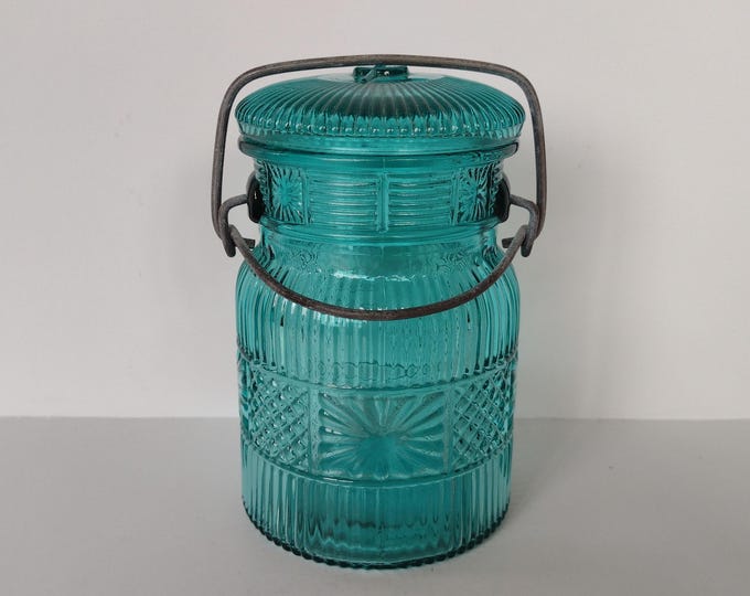 Pretty Turquoise Aqua Mason Jar - Etsy