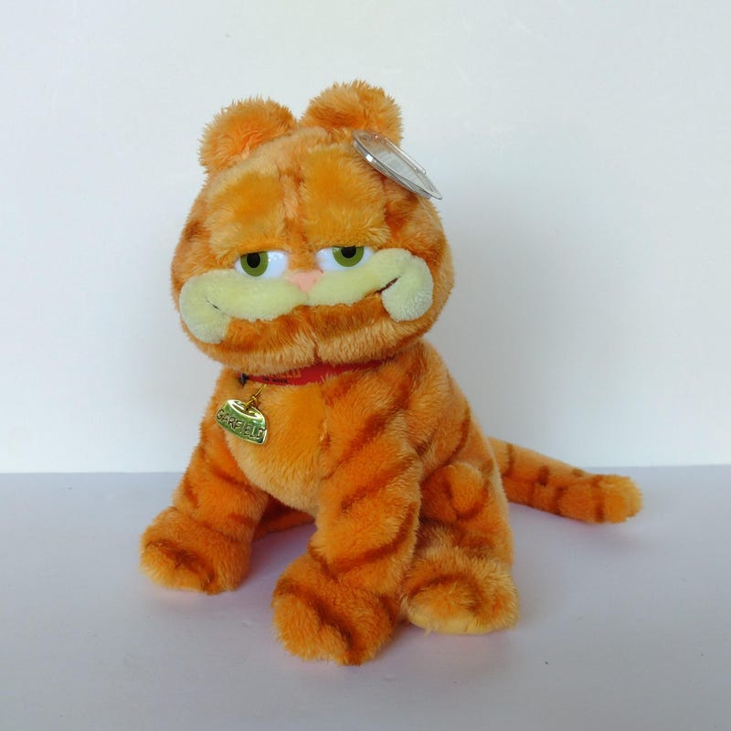 Garfield Plush - Etsy