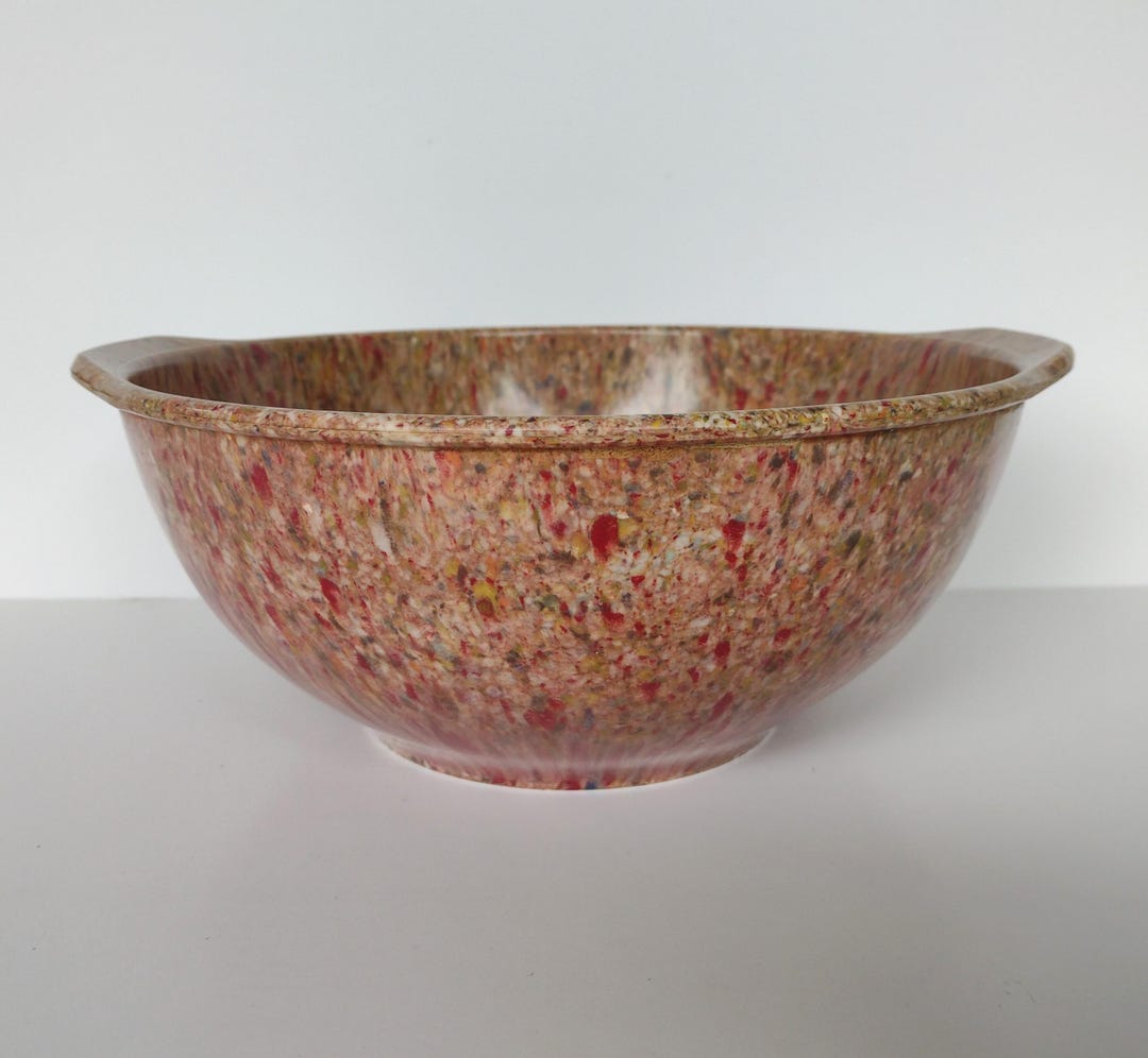 10" Confetti Mixing Bowl - Melmac Melamine Texas Ware? - Etsy