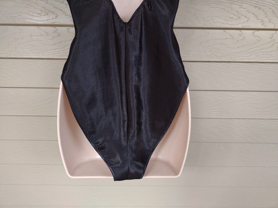 Victoria's Secret Womens Black Lace Trim Teddy Teddie… - Gem