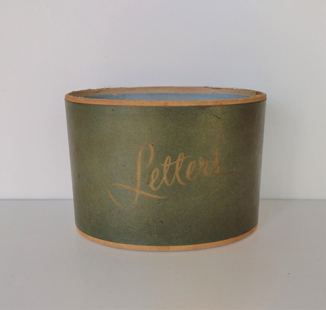 Vintage Stylecraft Letter Desk Basket - Etsy