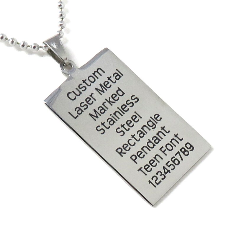 Saying Necklace - Etsy