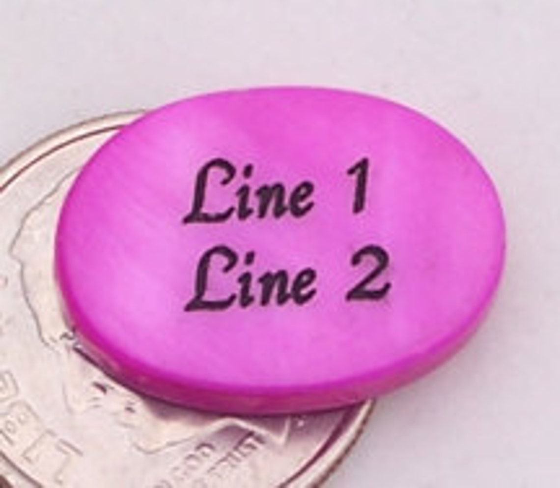 18x13mm - Bright Pink Fuchsia Mother-of-pearl Shell Beads ...