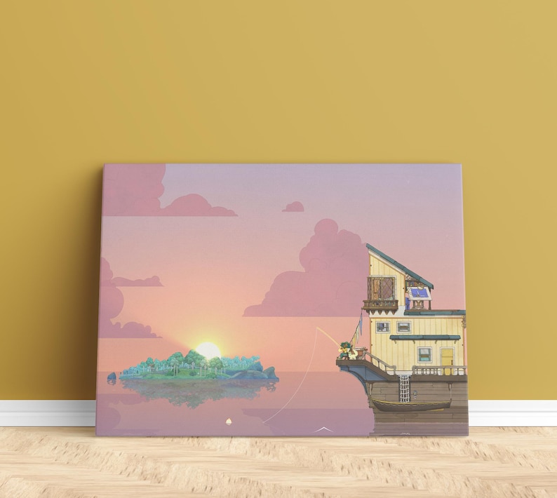 Spiritfarer Poster | Rolled Canvas Print | Game Print - Etsy