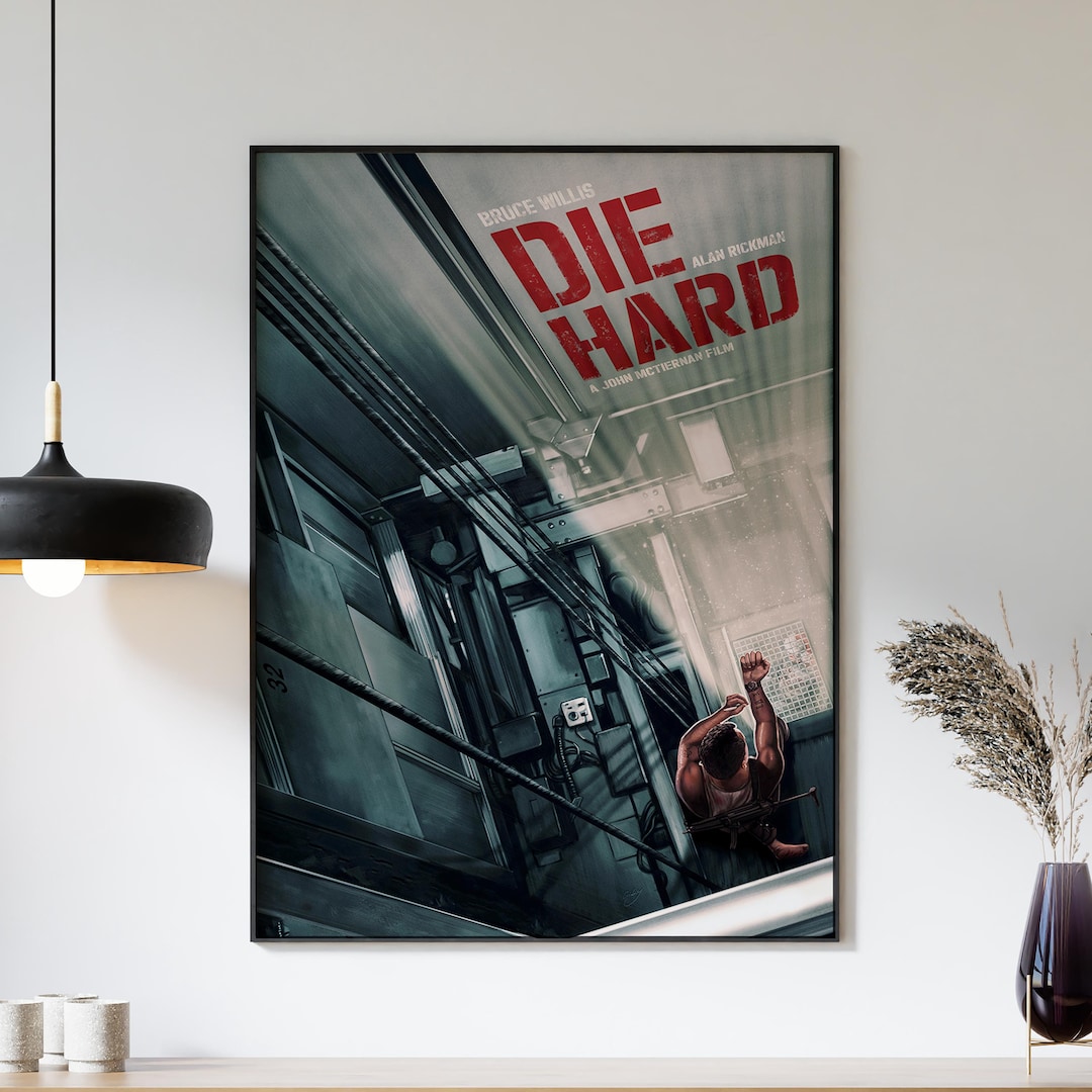 Die Hard Poster Movie Print - Etsy
