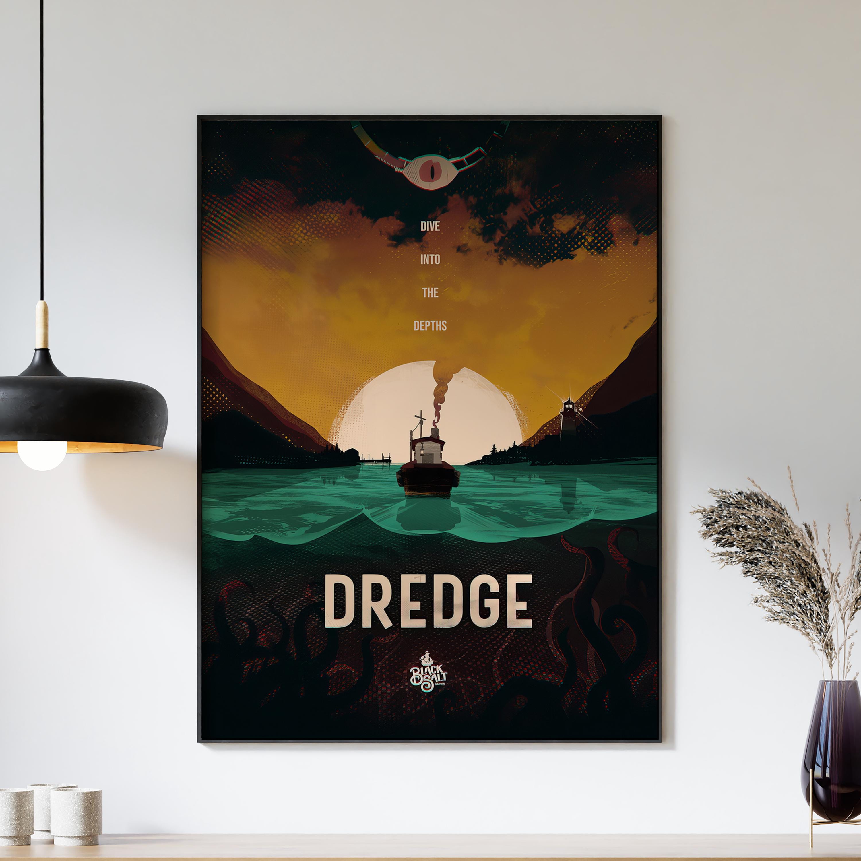 Dredge Poster Game Print - Etsy
