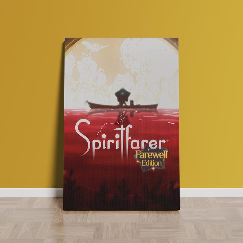 Spiritfarer Poster | Rolled Canvas Print | Game Print - Etsy