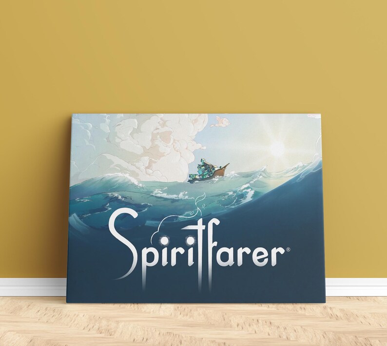 Spiritfarer Poster | Rolled Canvas Print | Game Print - Etsy