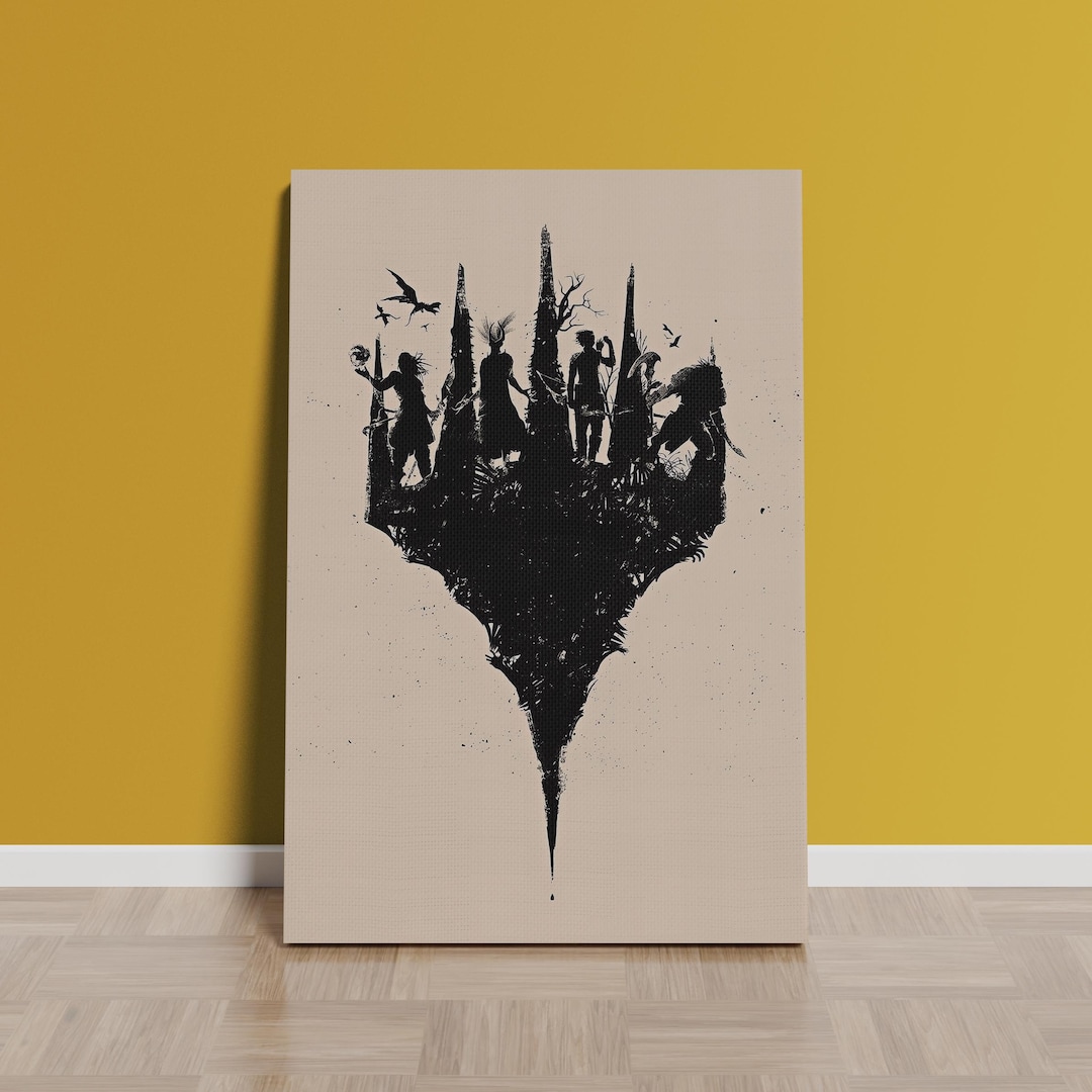 Magic: the Gathering Poster | Rolled Canvas Print | Game Print - Etsy