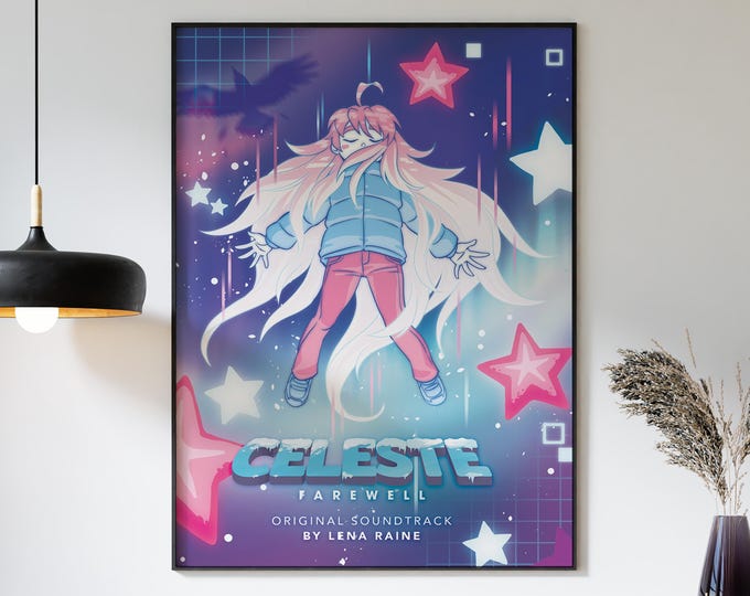 Celeste Video Game Svg Celeste Cut Out Logo Svg Alphabet Svg Celeste ...