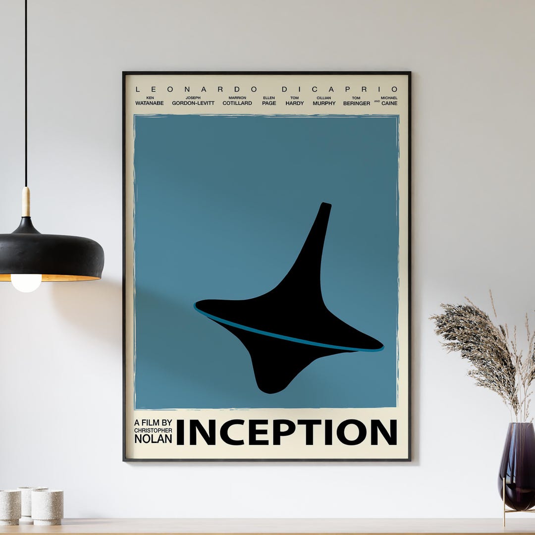 Inception Poster Inception Print Movie Print - Etsy