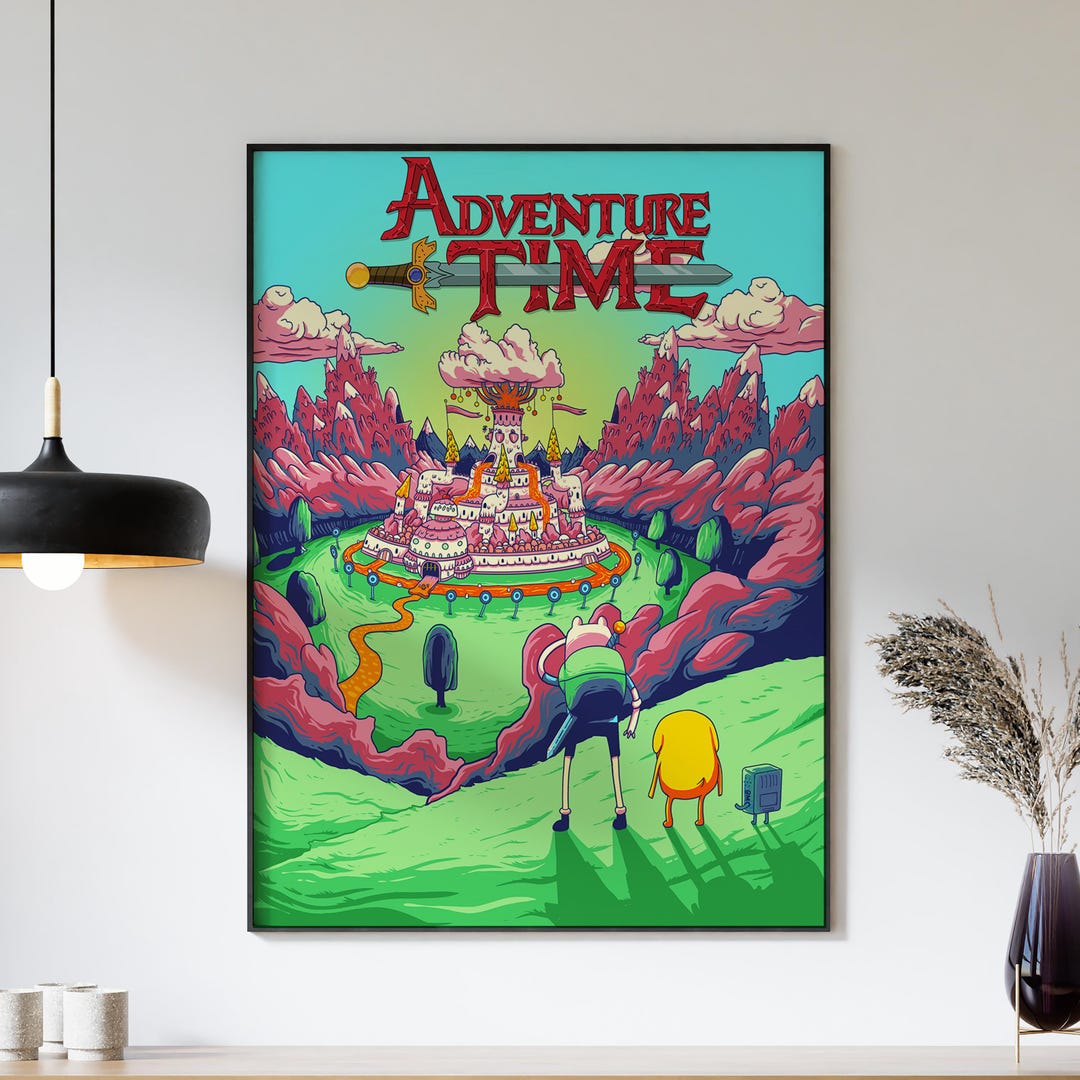 Adventure Time Poster - Adventure Time Print - Etsy