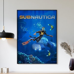 Subnautica Poster - Game Print - Etsy