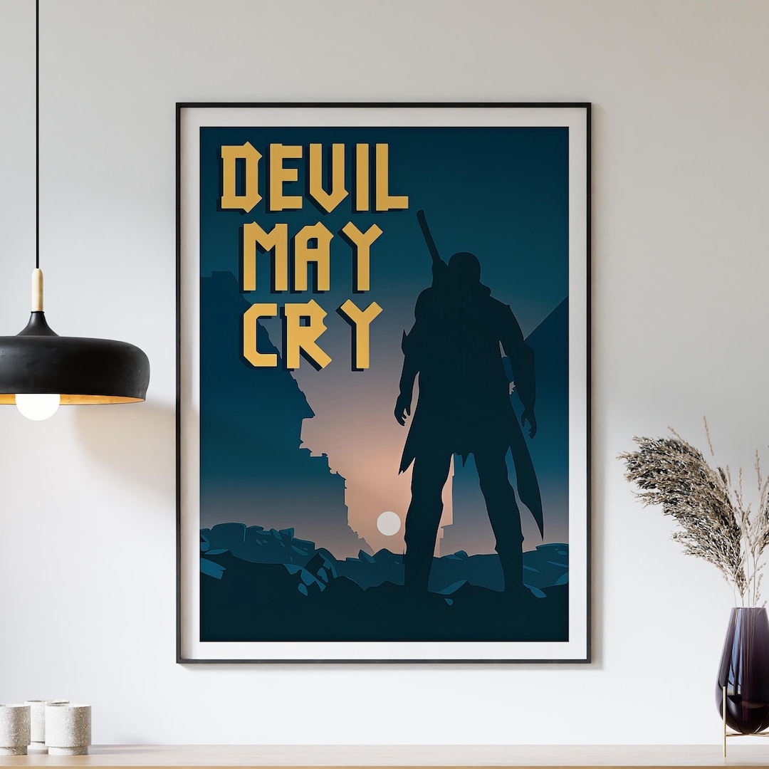 Devil May Cry Poster Game Print - Etsy