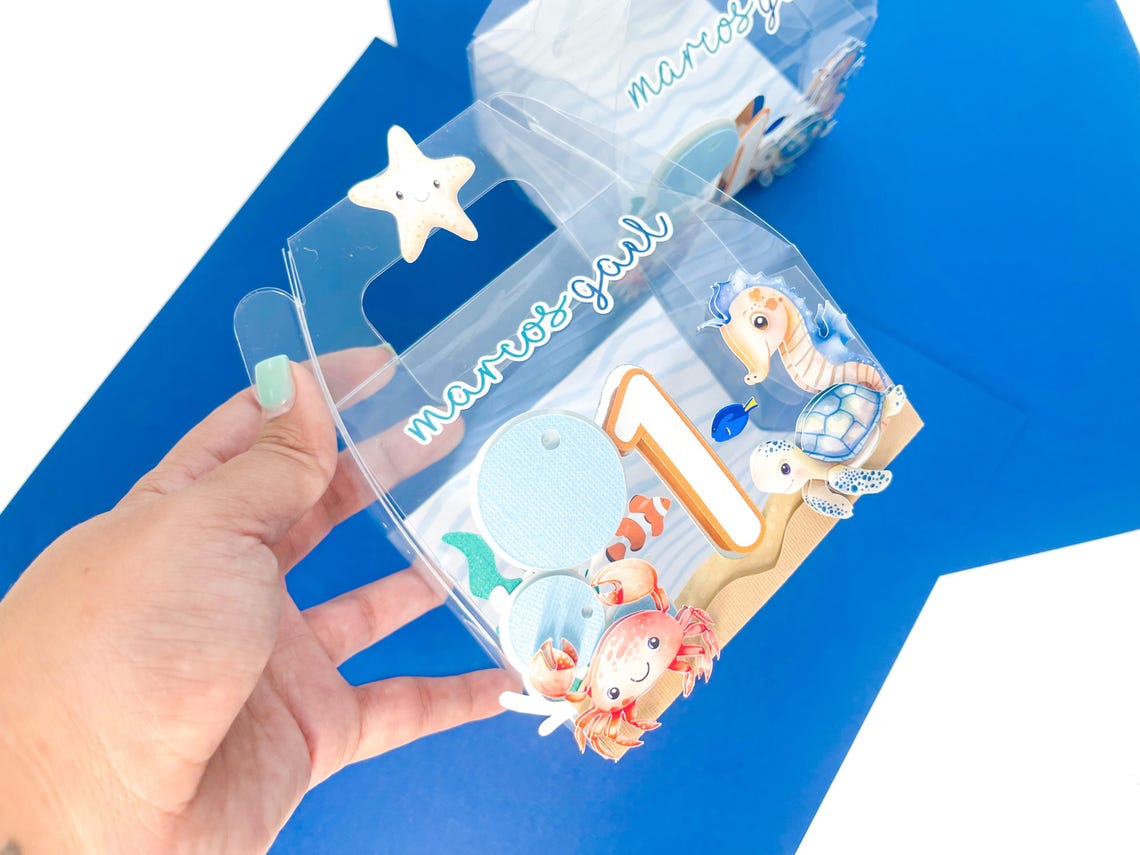 Under the Sea Favor Boxes/ Under the Sea Birthday Party/ Under the Sea ...