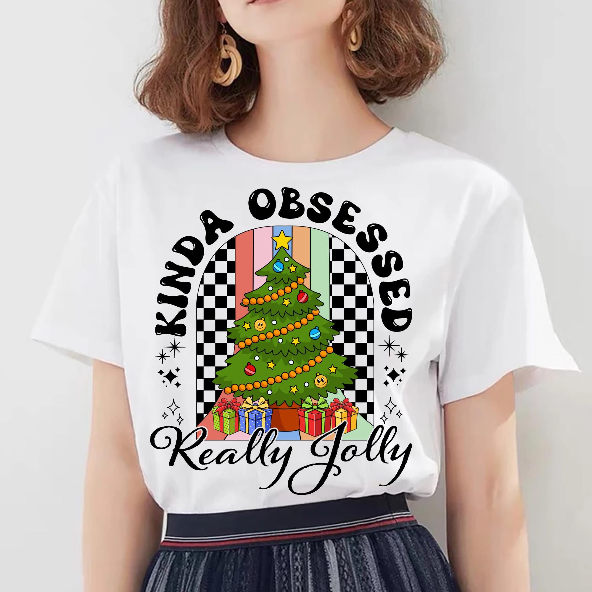 Retro Christmas Tree PNG Sublimation Design Holiday Vibes - Etsy