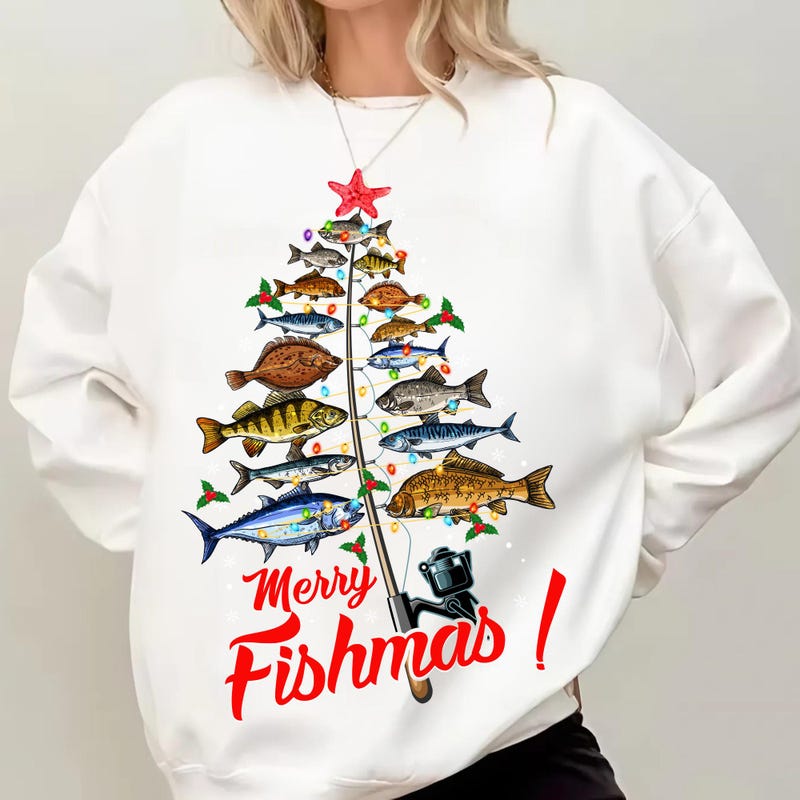 Merry Fishmas - Etsy