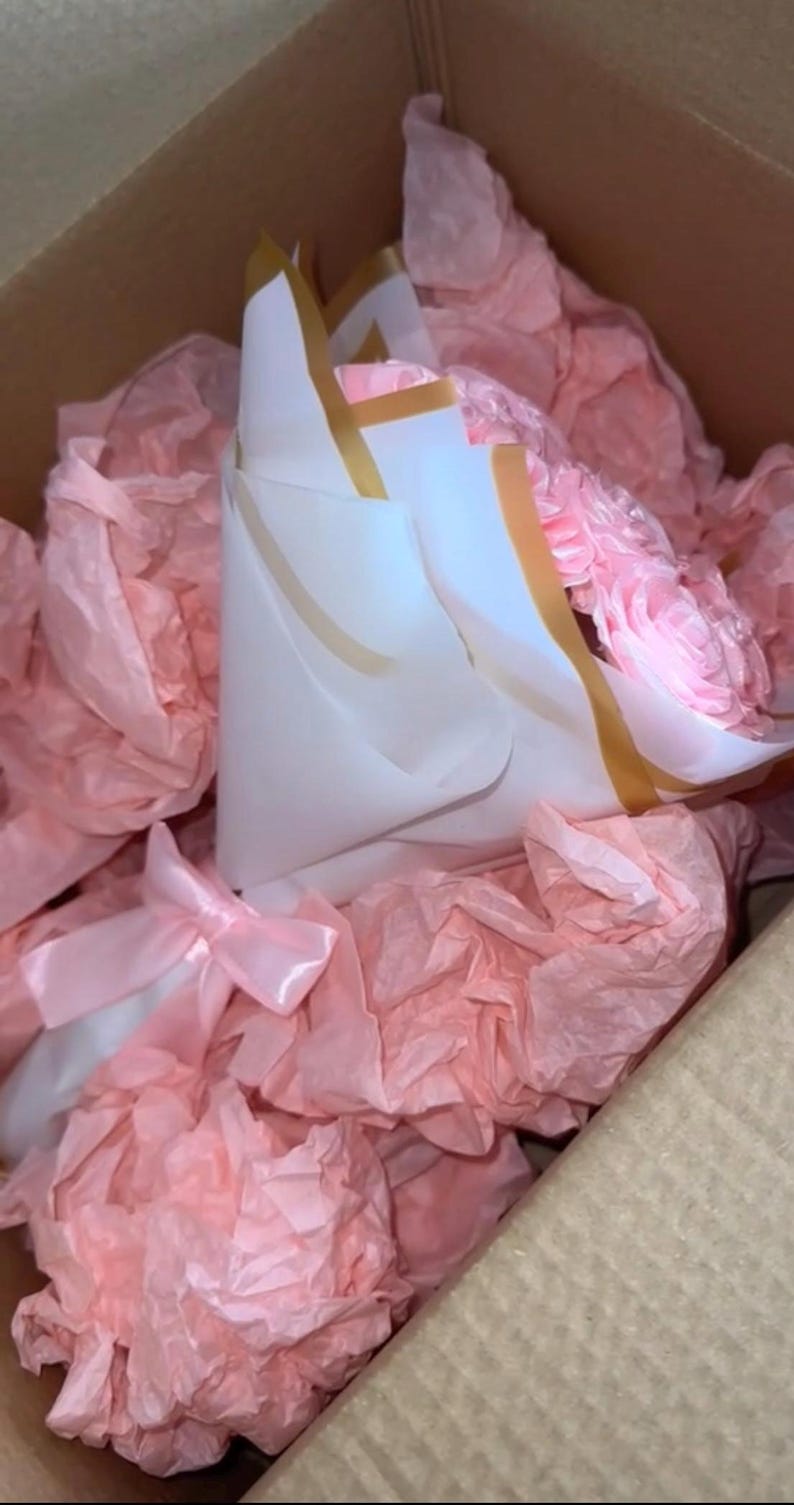 Eternal Rose Bouquet Ribbon Roses Flower Bouquet Flower Bouquet ...