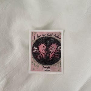 Mitski "pink in the Night" Sticker - Etsy