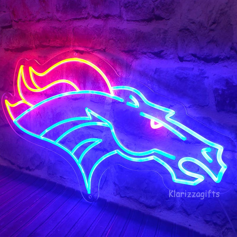 Denver Broncos Sign - Etsy