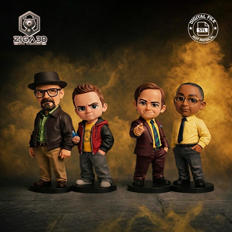Fan Art Figures - Etsy