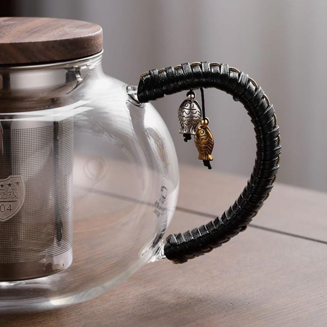 Glass Teapot Tea and Water Separation Teapot Teapot High Temperature ...