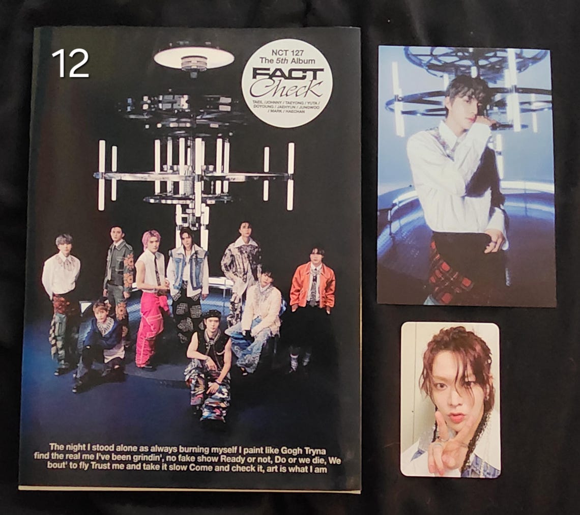 Official Kpop Boy Group Albums With Inclusions - Etsy