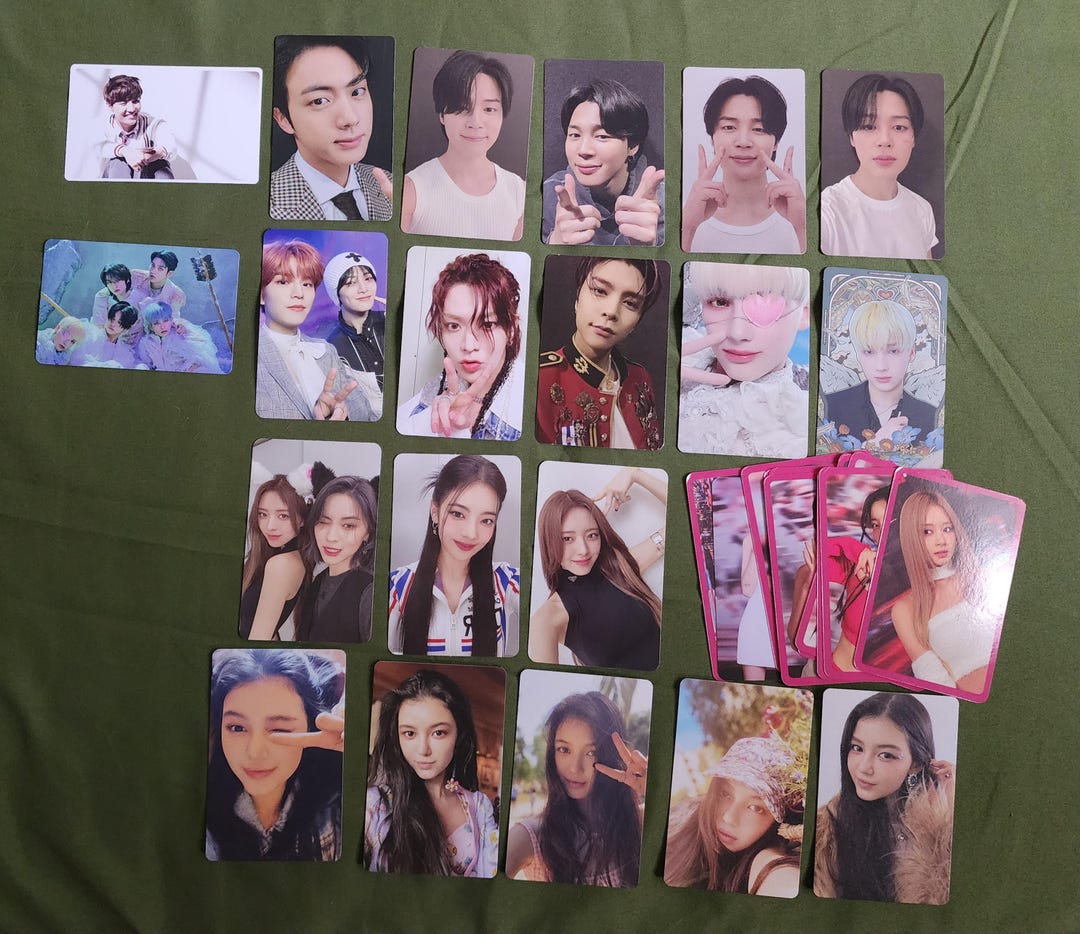 Kpop Photocards BTS, Straykids, Itzy, NCT, NJZ, Txt and Twice - Etsy