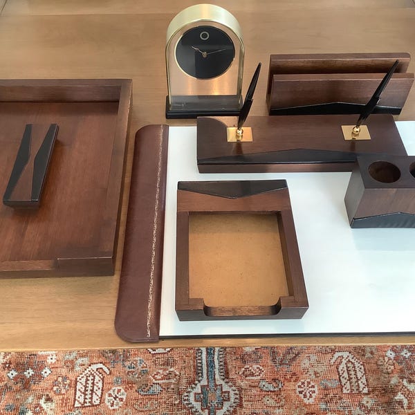 Mcm Desk Clock - Etsy