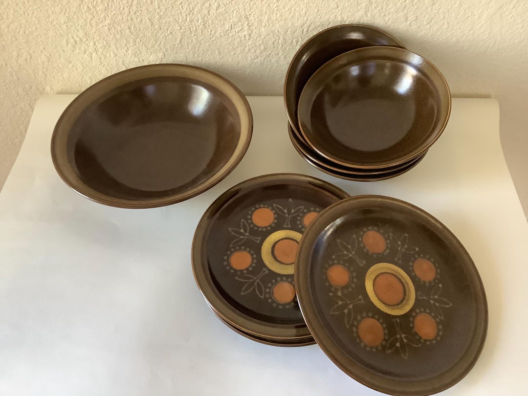 Mid Century Modern MCM Vintage George’s Baird Aztec Stoneware ...