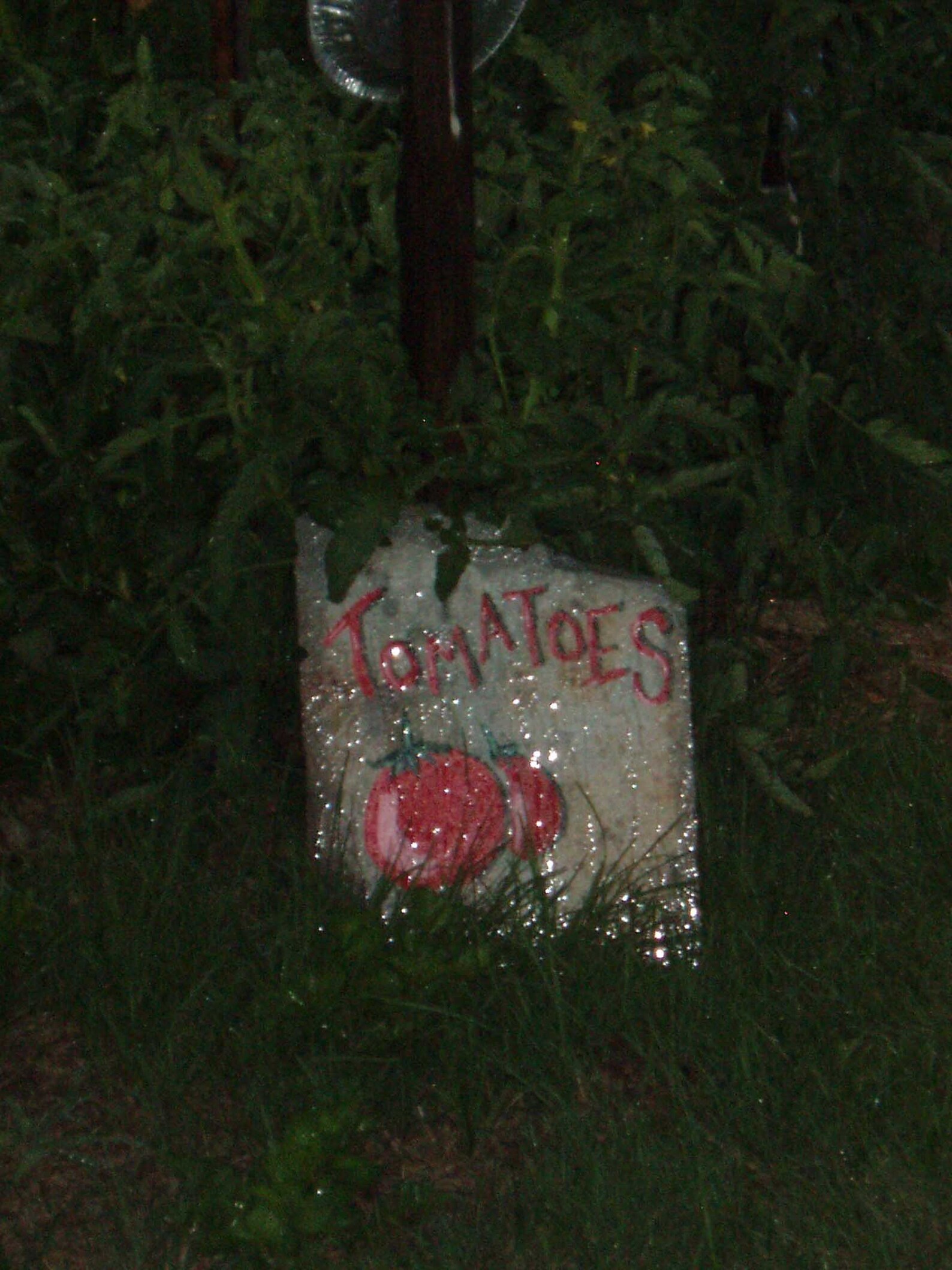 Tomato Garden Slate Sign - Etsy
