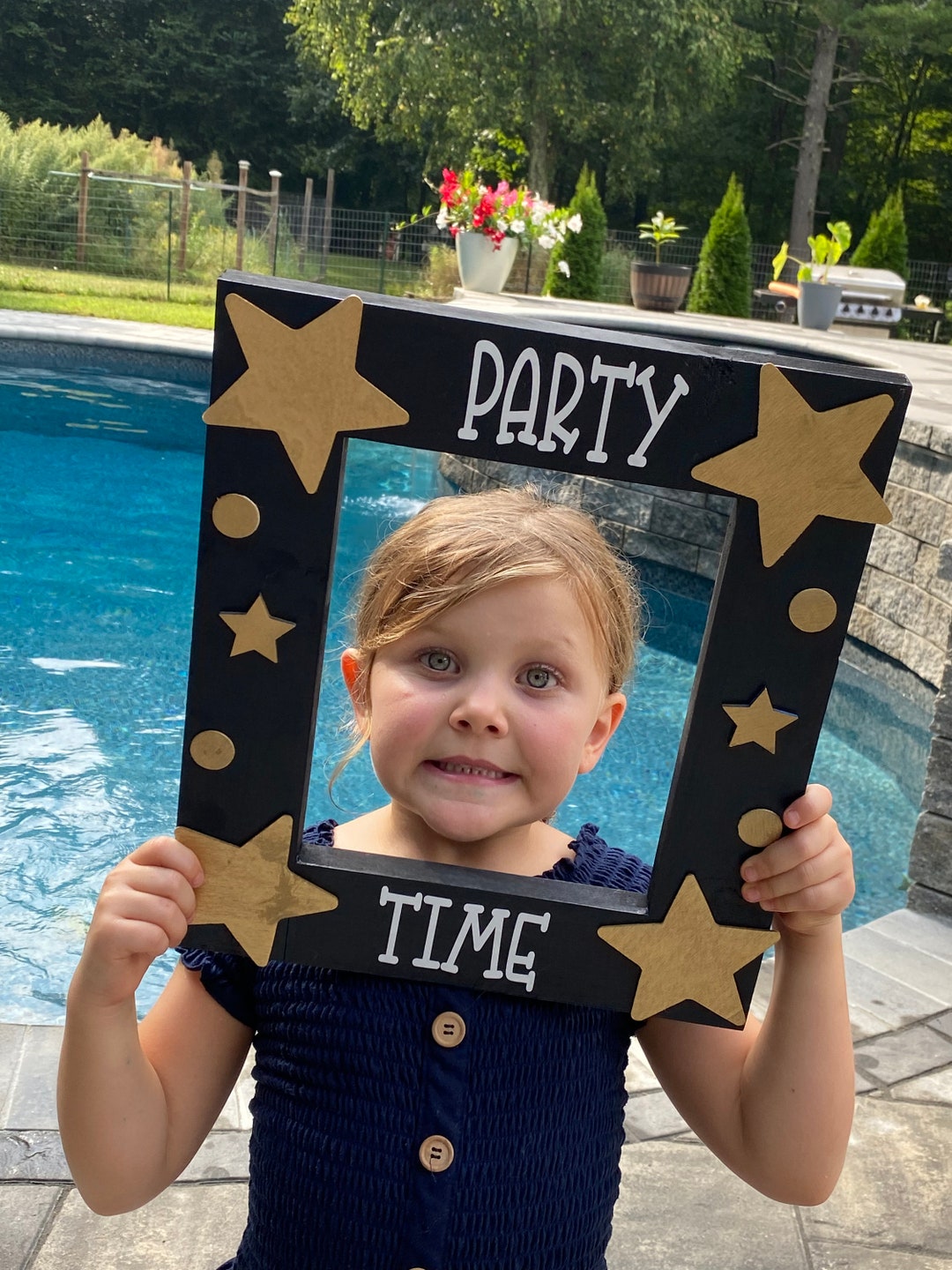 Personalized Selfie Photo Frame Prop Photo Birthday Party Photo Prop ...