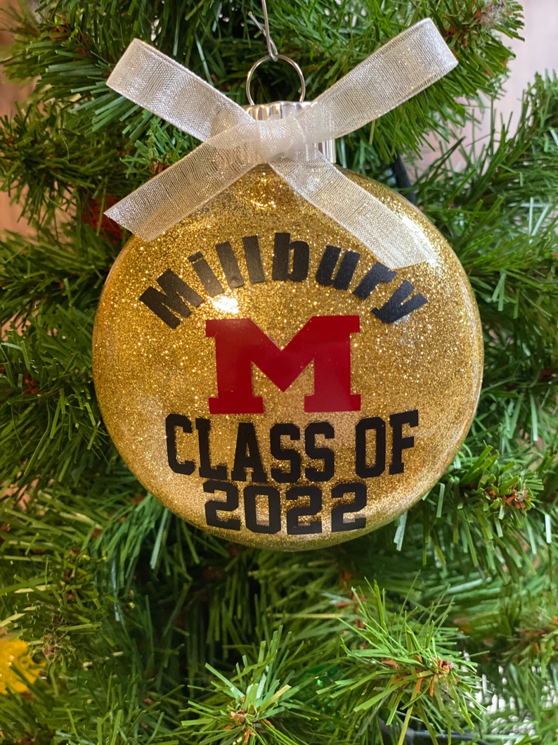 Class Of 2022 Ornament Graduation Ornament School Ornament Etsy