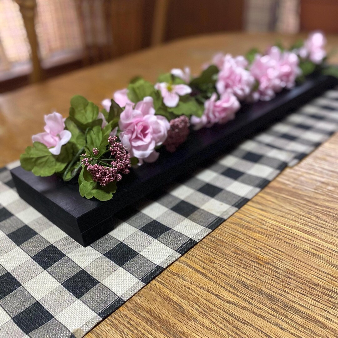 Long Wood Riser Pedestal for Home Decor Table Display Wood Riser for ...