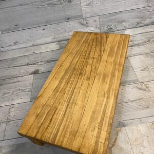 Wood Rectangular Long Kitchen Stand Table Display Kitchen Counter ...