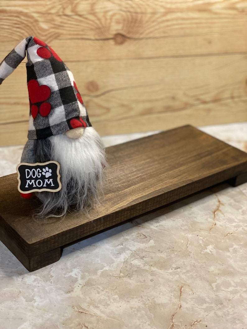 Long Wooden Elevated 18x5.5x1.5 Riser Xmas Decor Table Display Wood ...