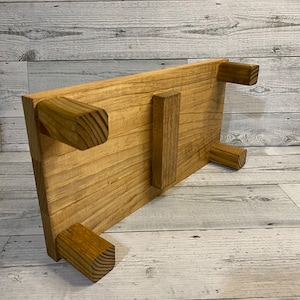 Wood Rectangular Long Kitchen Stand Table Display Kitchen Counter ...