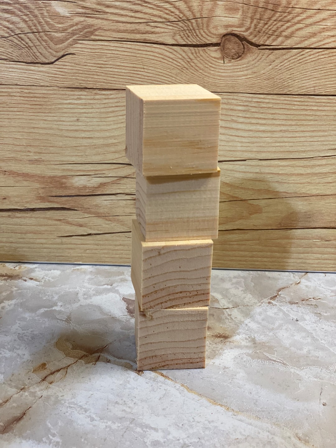 Wood Blank Block Diy Wood Craft Blocks 1.5x1.5 Inch Block Tier Tray ...