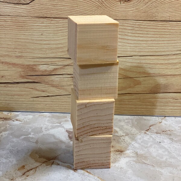 Small Wood Blocks for Crafts - Etsy