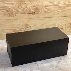 Wood Box Riser Box Wood Riser Small Wooden Box Wood All Purpose Box ...