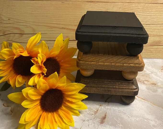 Small Square Riser 4 Inch Mini Riser Tiered Tray Riser Mini Riser ...