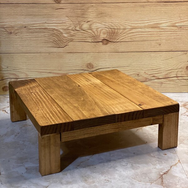 Wood Square Table Riser - Etsy