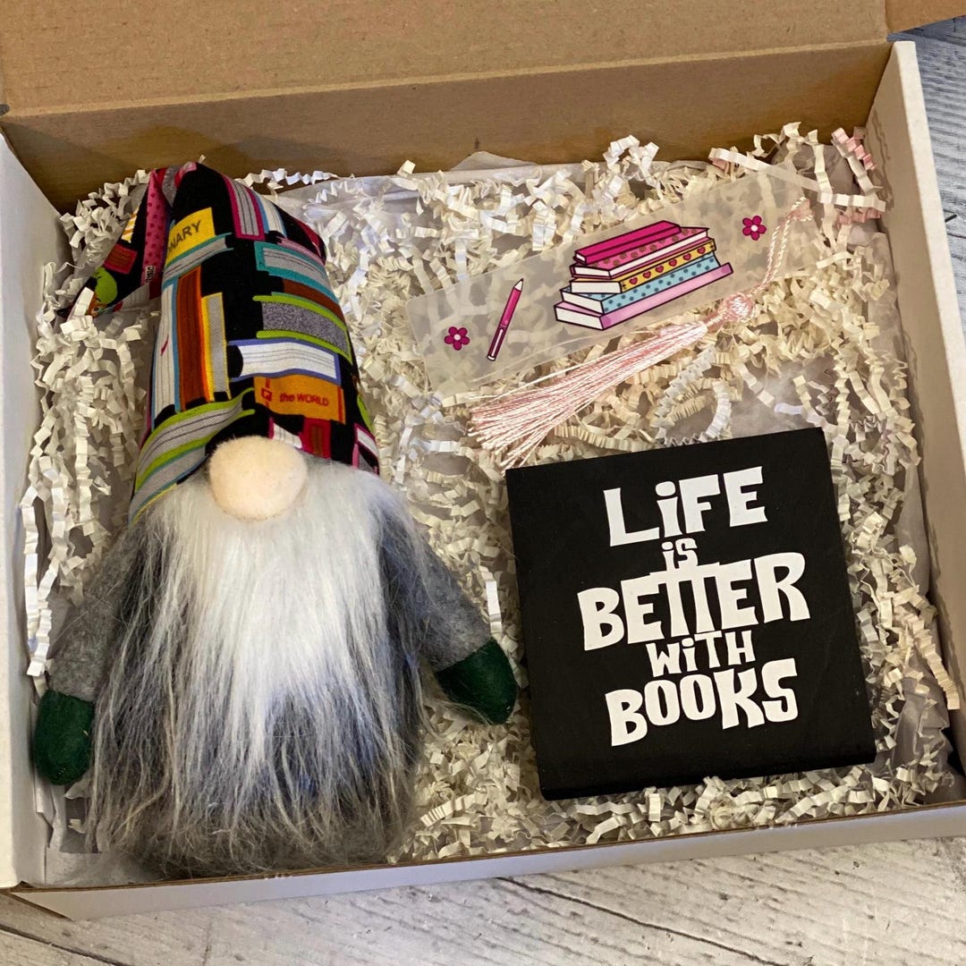 Book Lover Gift Box Set for Book Fanatic Christmas Gift Story Lover ...