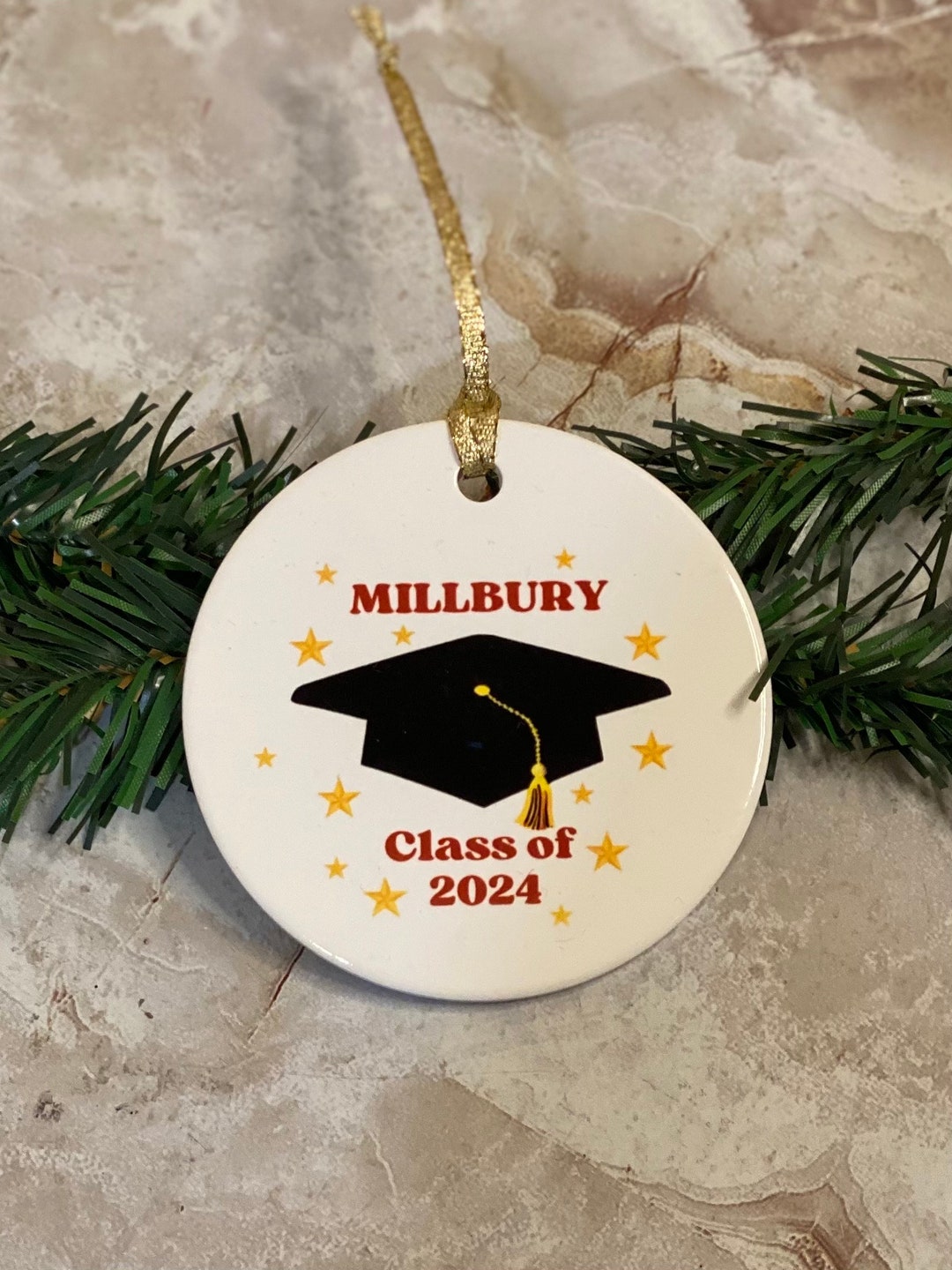 Custom Class of 2024 Gift Graduation Ornament Class of 2024 Memorabilia ...