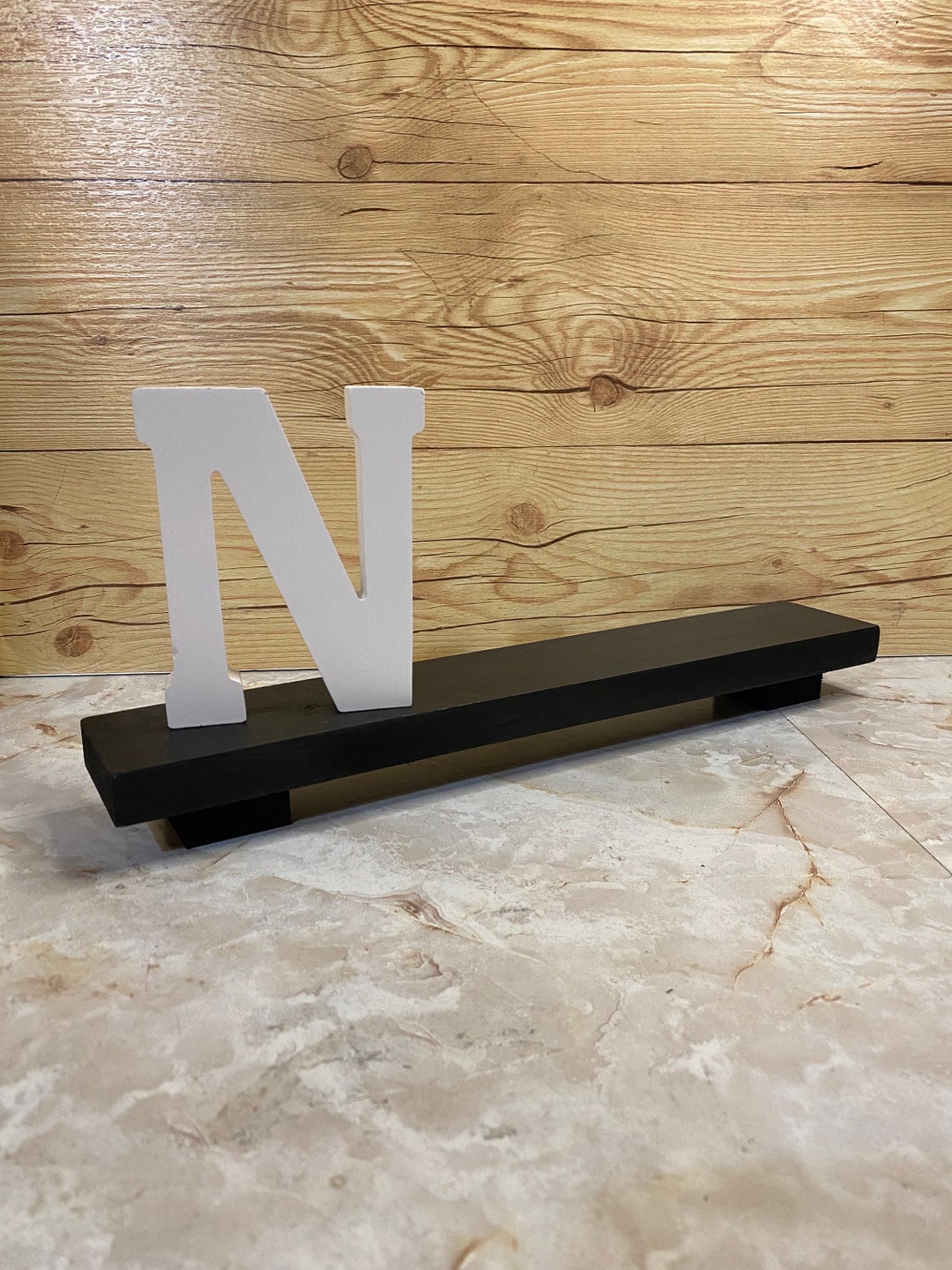 Thin Long Wood Riser Collection Display Wood Kitchen Counter Stand ...