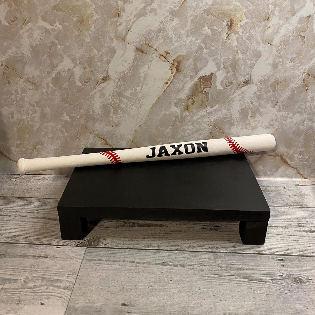 Personalized Mini Wood Baseball Bat for Baseball Themed Room With Sport ...