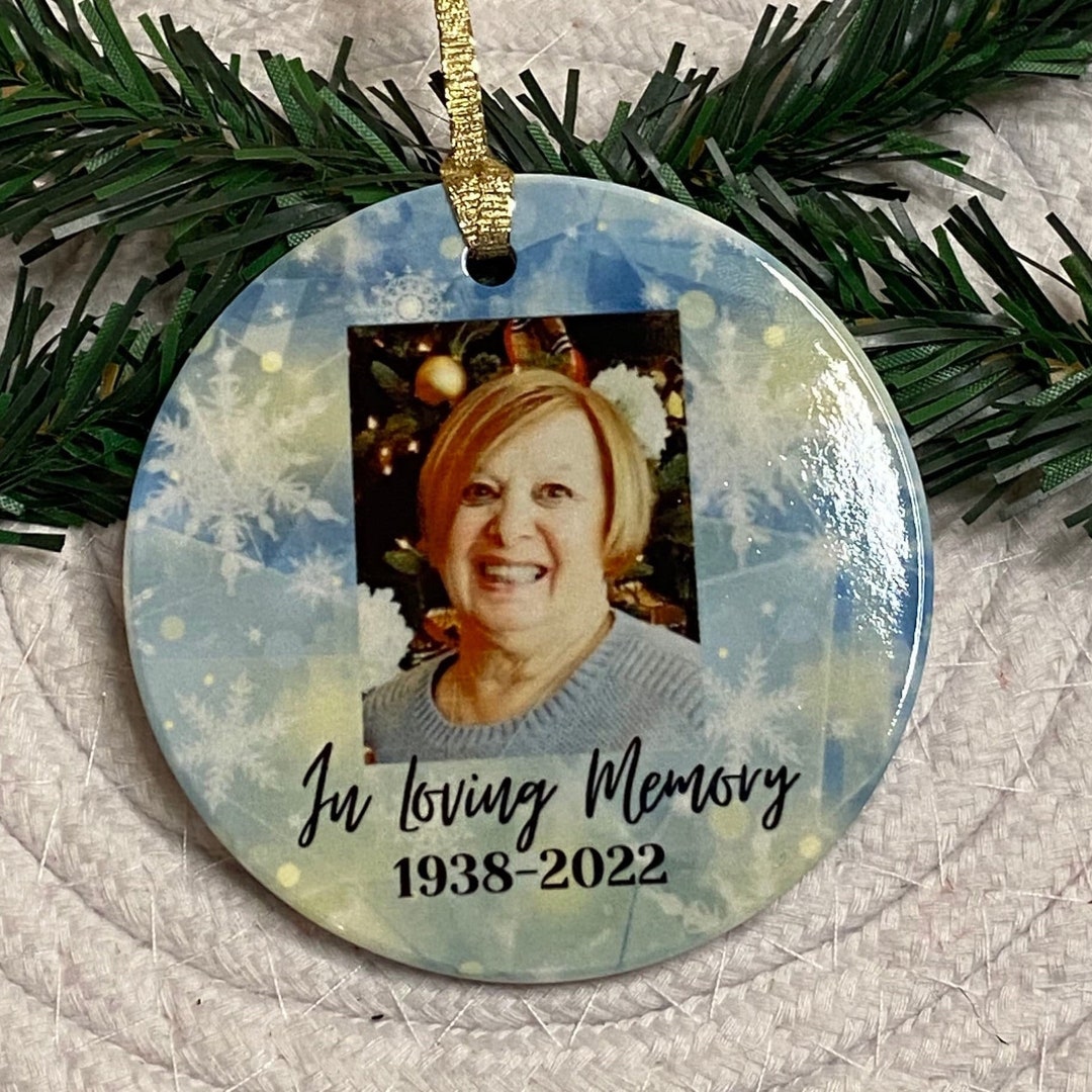 Personalized Memory Ornament in Loving Memory Ornament Memory Ornament ...