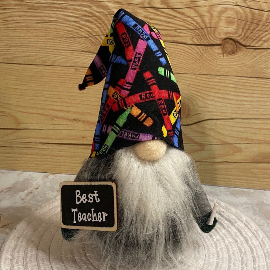 Personalized Teacher Gnome Teacher Appreciation Gift School Gnome ...